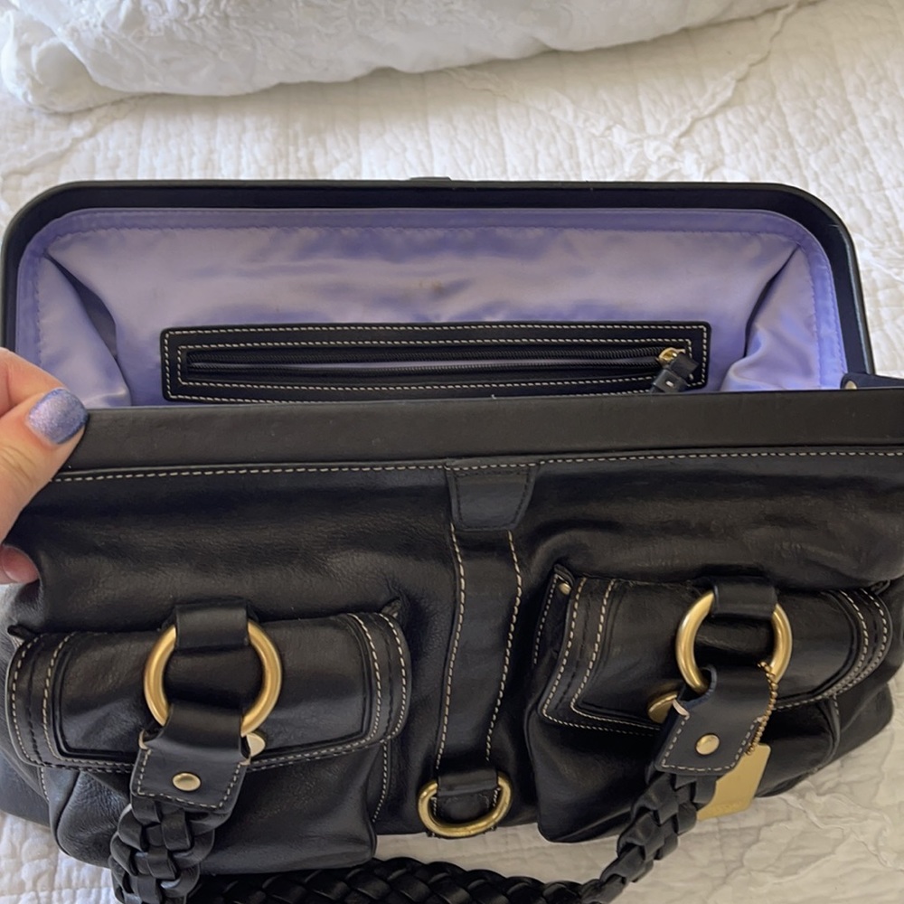 Vintage Coach Daphne Doctor Satchel With Gold Hardwar… - Gem